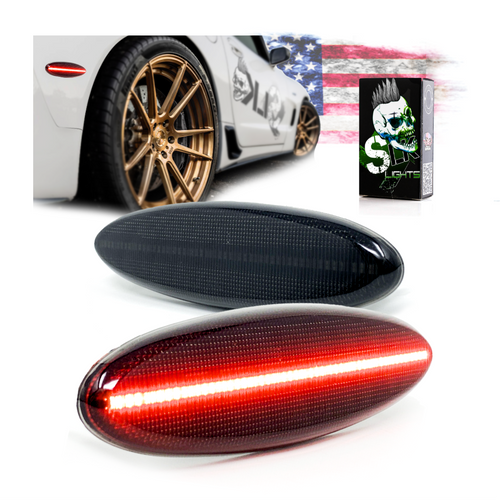 C5 Corvette LED Rear Side Marker Fender Lights | SLK-Lights