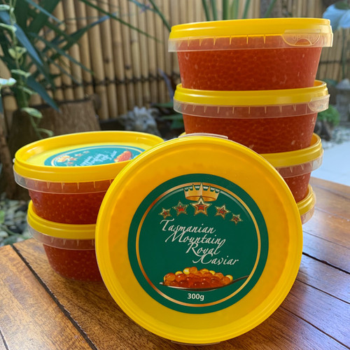 Mountain Royal Caviar Tasmanian / Kosher 300g | Red Caviar Gourmet