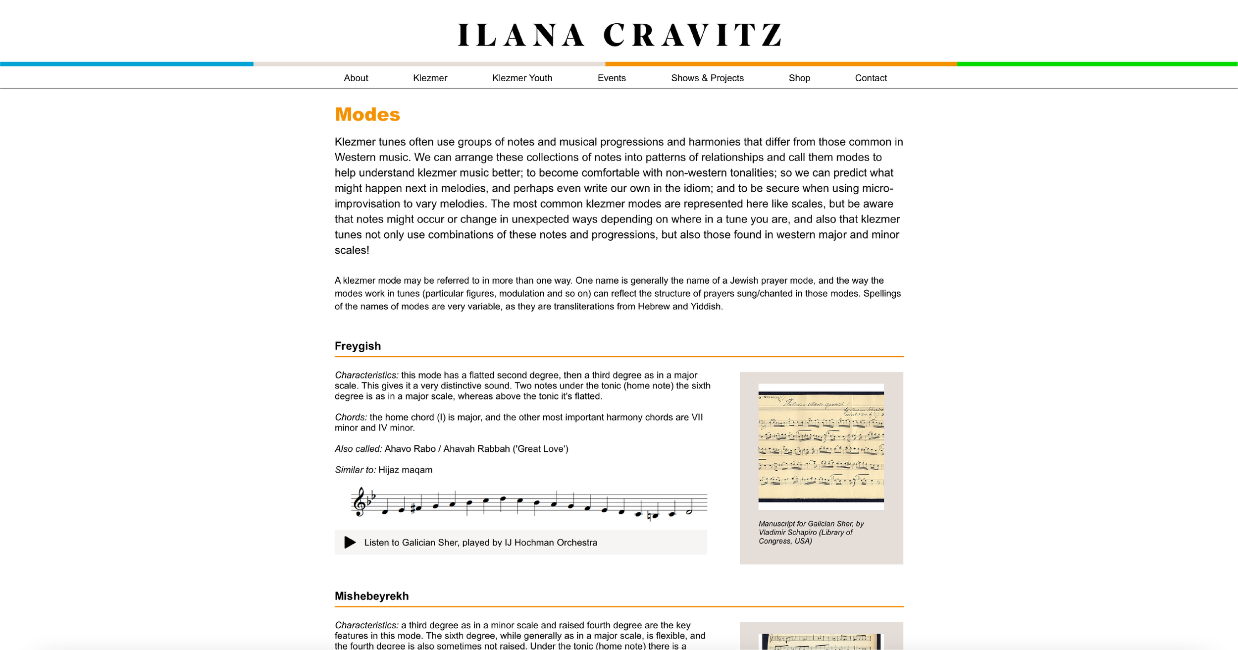 Modes | Ilana Cravitz | London