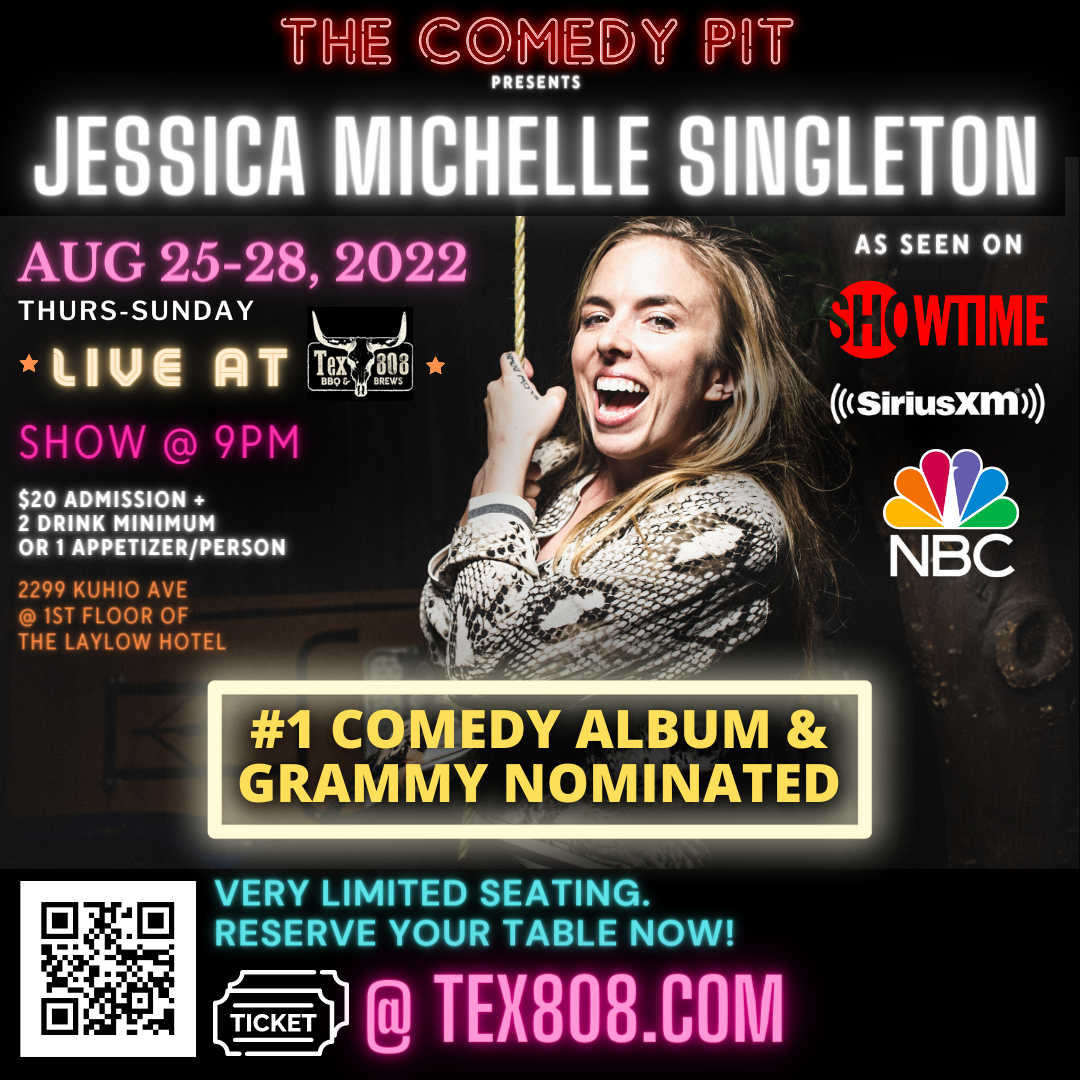 Grammy-nominated Comedian Jessica Michelle Singleton @ The Comedy Pit ...