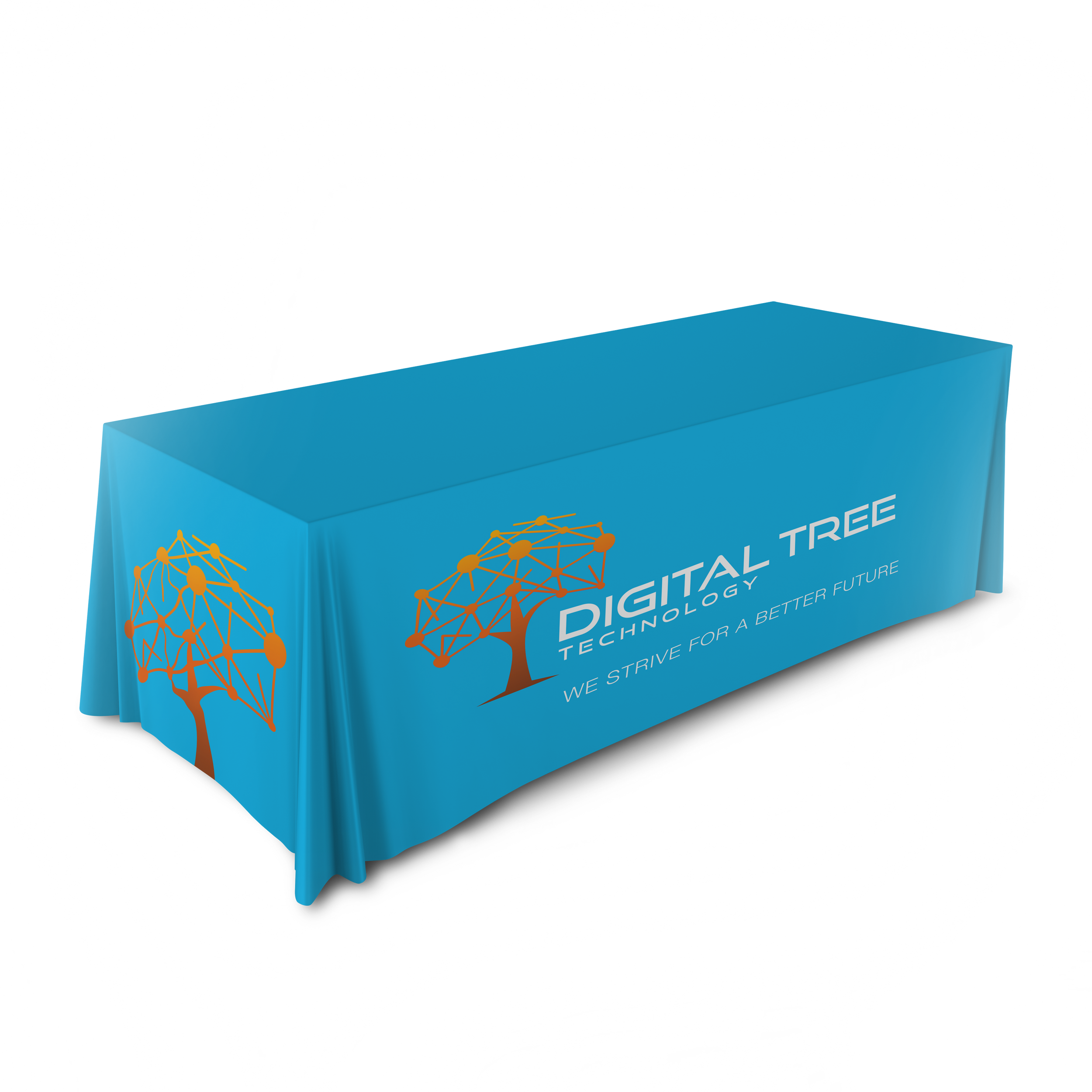 Custom Table Covers - Stretch, Round & Logo Throws | PRINTER