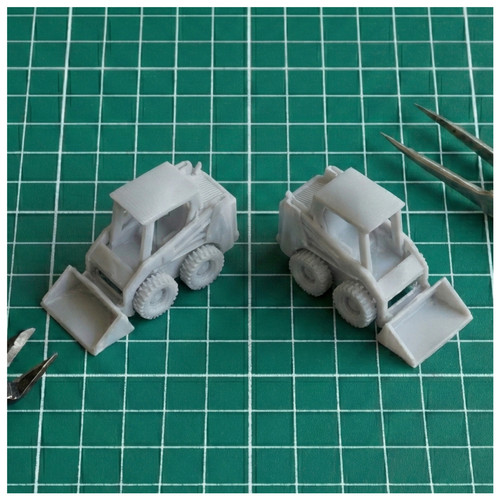 Ho Scale Wagon Loads - Skid Steer / Loader / Bobcat x2 | MHS Model Products