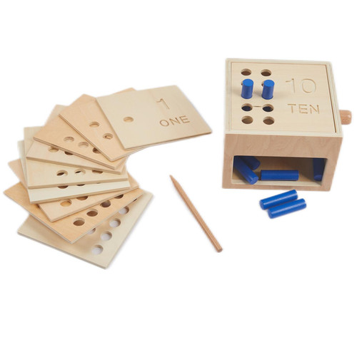 Number Boards with Counting Rods | Adotoys