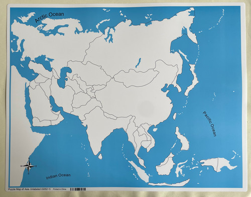 Unlabeled Asia Control Map | Adotoys