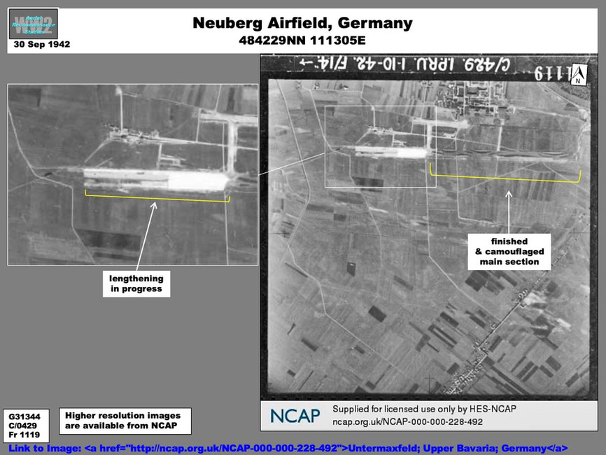 Luftwaffe Jet Airfields | Aerial Recon Studies