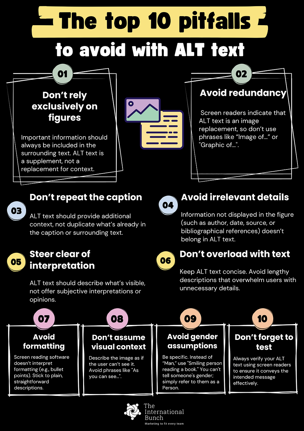 Only 25% of publishers use ALT text on social media