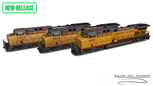 UP GE AC4400 6x PACK | Train Sim Design