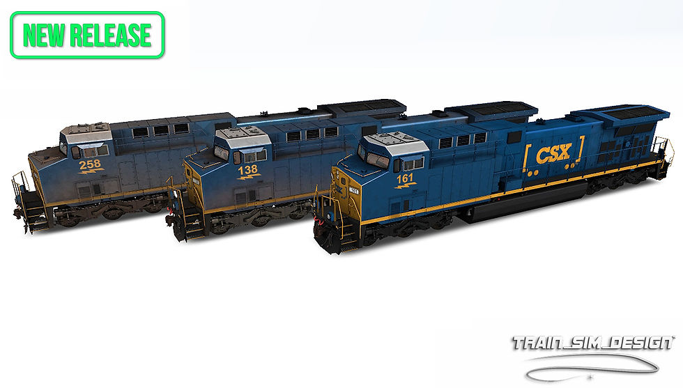 CSX GE AC4400CW PACK | Train Sim Design