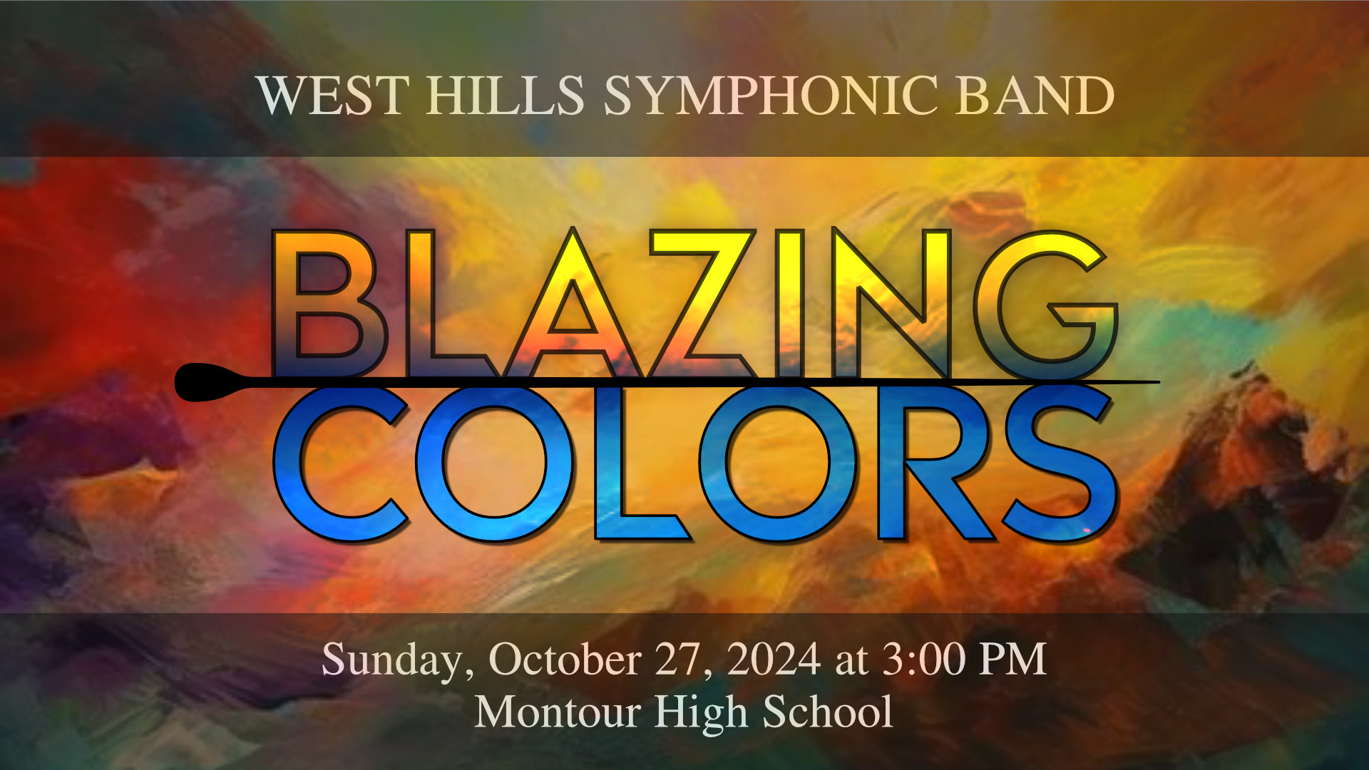 Fall Concert: Blazing Colors!