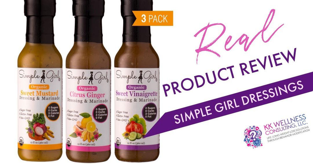 Simple Girl Organic Dressings- All The Taste With Good Macros
