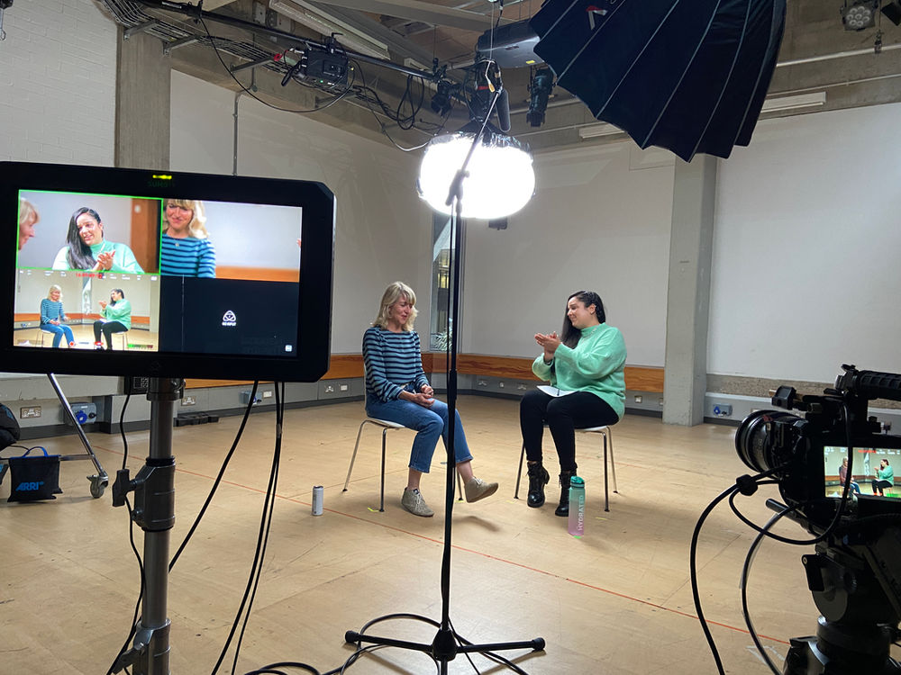 Sita is the host for National Theatre Alecky Blythe Masterclass