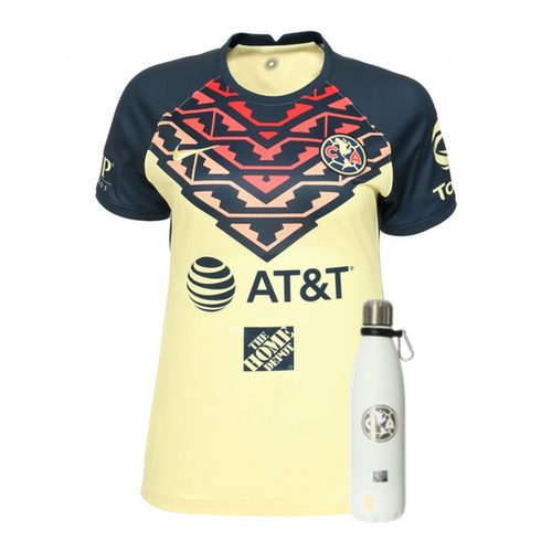 Boleto: Set de Playera (femenil) Autografiada del Club América + Termo ...