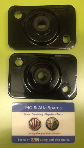 MGF / MG TF / LE500 PAIR OF POWDER COATED RAD / RADIATOR MOUNTS ...