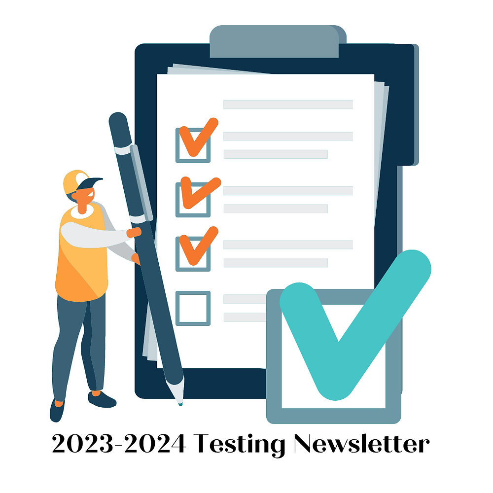 RCS Testing Department Newsletter