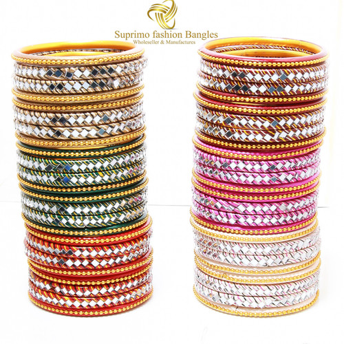 Suprimo Rajasthani Lac Bangles - Traditional Indian Jewelry