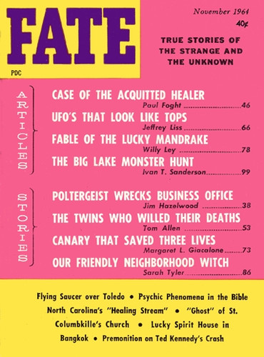 Fate 1964 November - Acquitted Healer | FATE Magazine