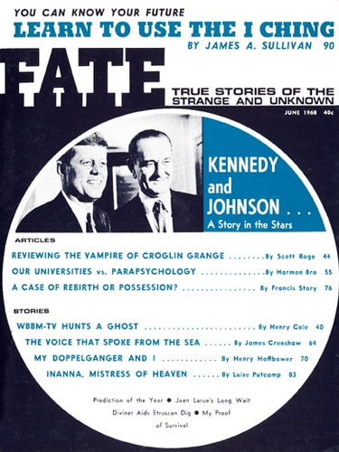 Fate 1968 June - Kennedy and Johnson | FATE Magazine