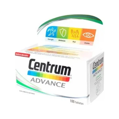 CENTRUM ADVANCE 100 TABLETAS | Droguería El Depósito
