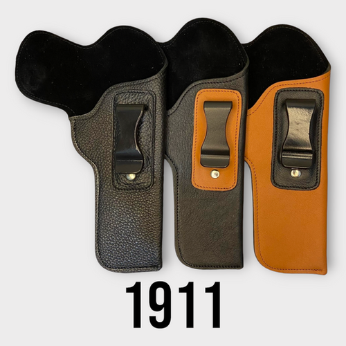 CAL 45 1911 IWB LEATHER HOLSTER | SUPPLY SERGEANT PH