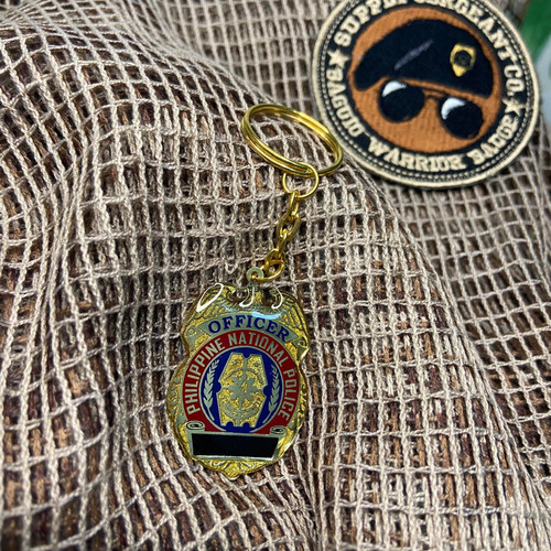 PNP Badge Keychain | SUPPLY SERGEANT PH