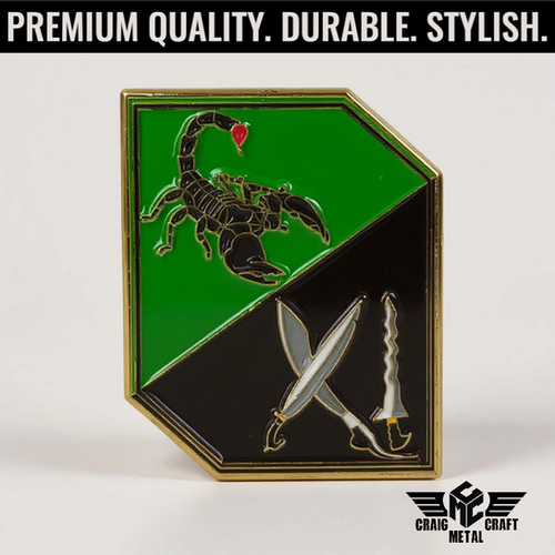 11TH INFANTRY "ALAKDAN" DIVISION (11ID) PIN | SUPPLY SERGEANT PH