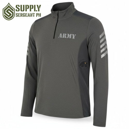 ARMY LONGSLEEVES GRAY | SUPPLY SERGEANT PH