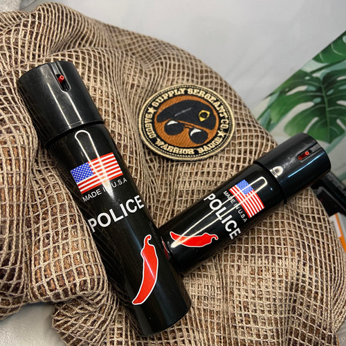 POLICE PEPPER SPRAY 60ML & 110ML | SUPPLY SERGEANT PH