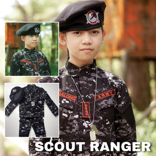 KIDS ARMY SCOUT RANGER UNIFORM | SUPPLY SERGEANT PH