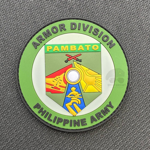 Armor "Pambato" Division PVC Patch | SUPPLY SERGEANT PH