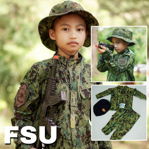 KIDS PNP FSU UNIFORM | SUPPLY SERGEANT PH