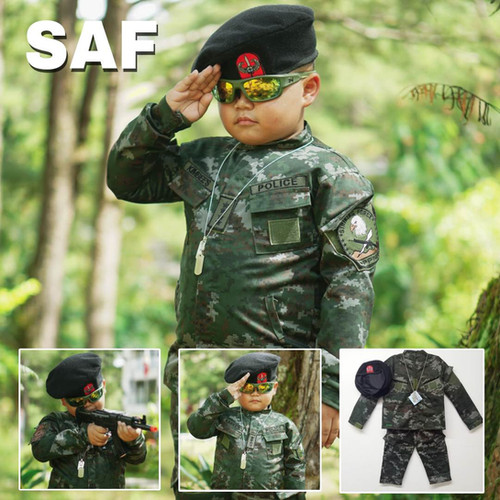 Kids' PNP-SAF Uniform | SUPPLY SERGEANT PH