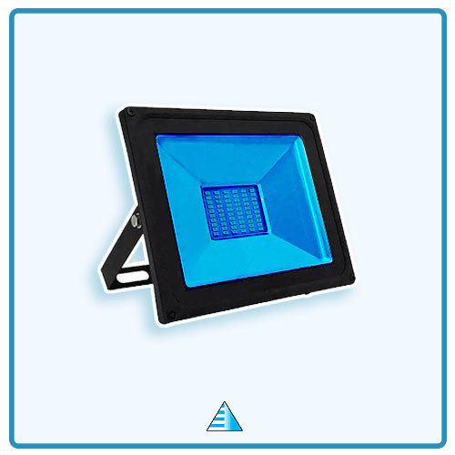 REFLETOR DE LED AZUL | RF ELÉTRICA