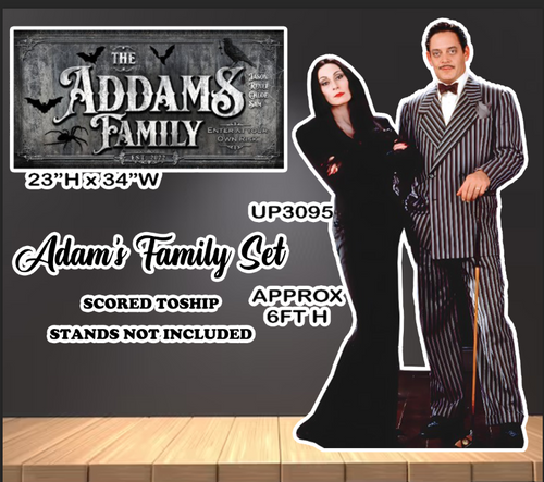 UP3095 ADDAMS FAMILY PROP PANELS | Kecutefiestaprops