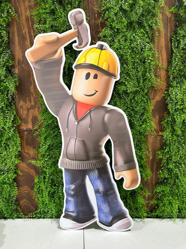 3.5FT ROBLOX CHARACTER PROP CUTOUT | Kecutefiestaprops