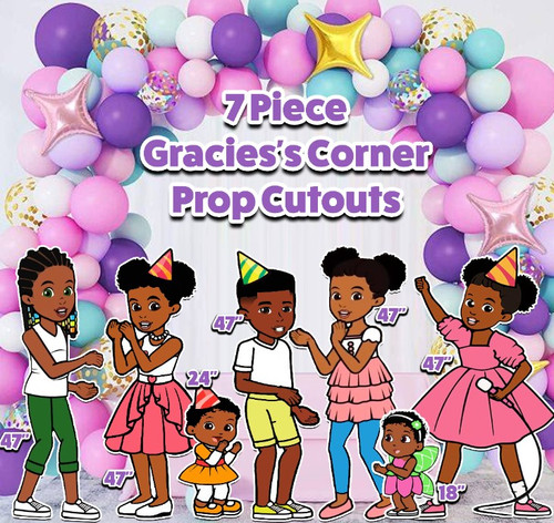 H3955 7 PIECE GRACIES CORNER PROP CUTOUTS | GPS