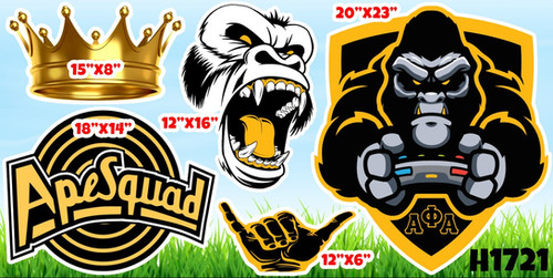 H1721 - ALPHA PHI ALPHA SIGNS | GPS