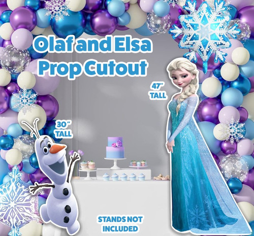 H2091 ELSA AND OLAF PROP CUTOUT | GPS