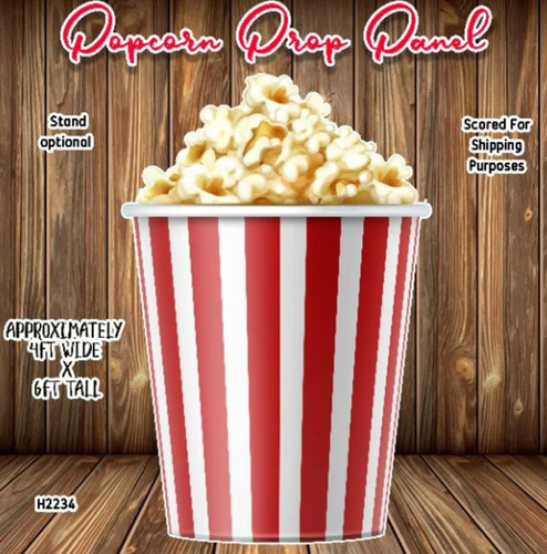 H2234 6FT TUB OF POPCORN PROP PANEL | GPS