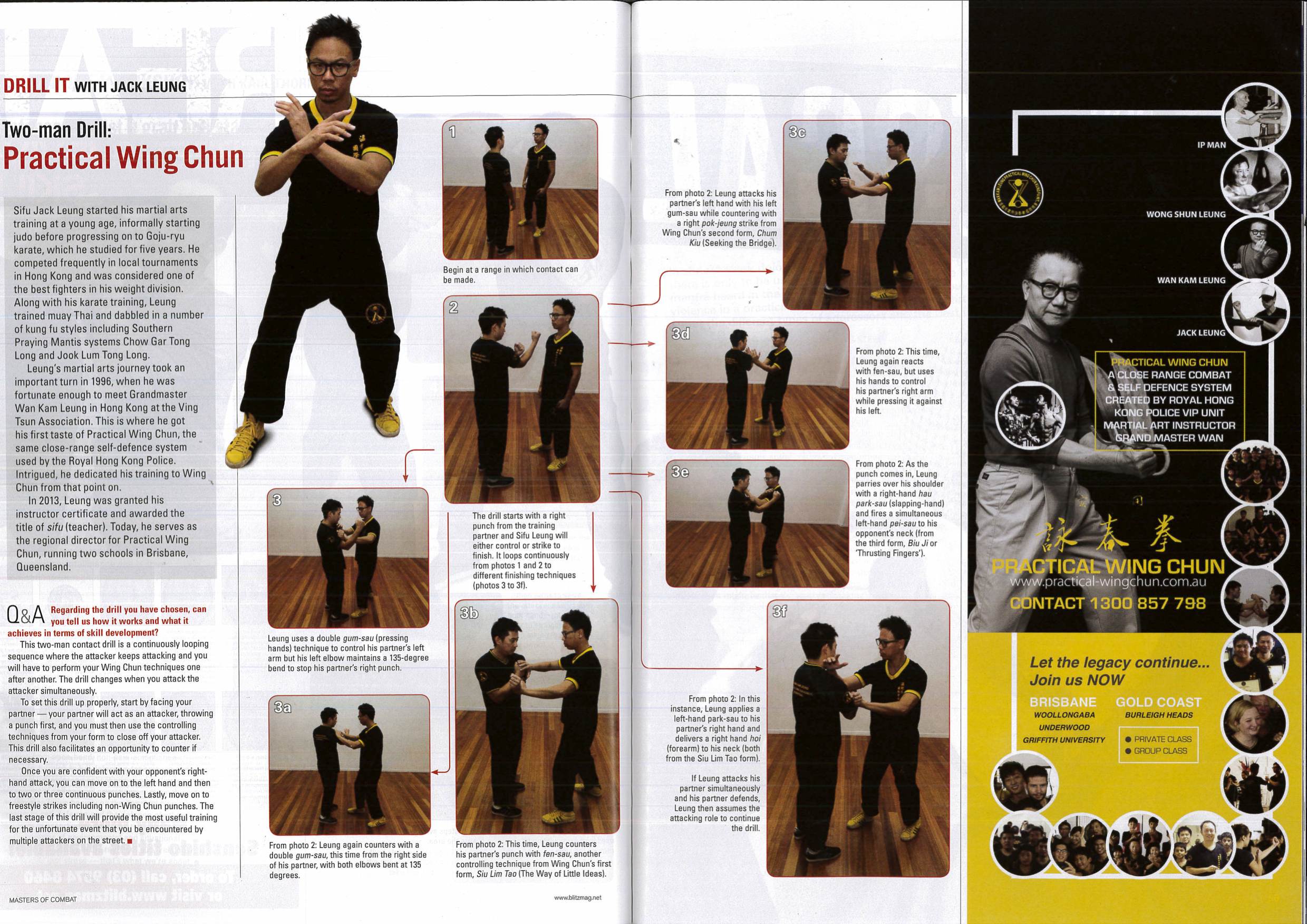 Sifu Jack Leung | Practical Wing Chun Australia