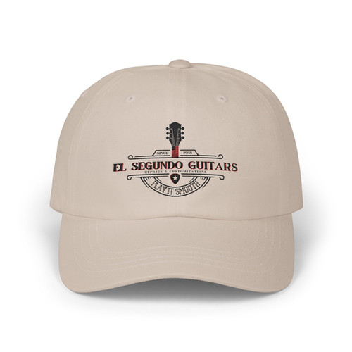 The Headstock Standard Dad Cap in Stone | El Segundo Guitars