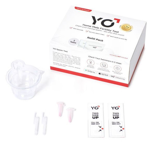 YO Male Fertility Refill Tests (Compatible with V2.0) | Point Of Care