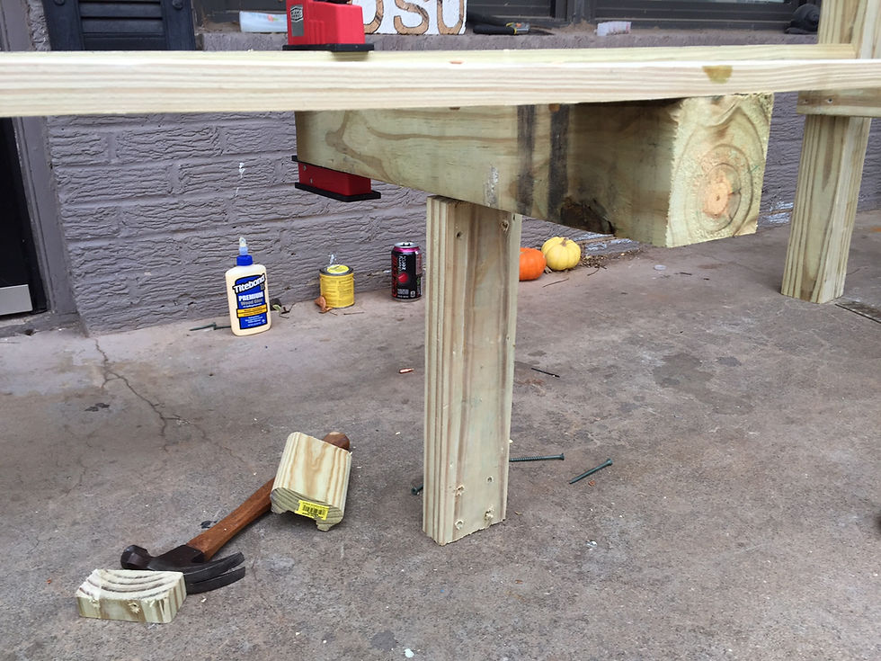 How To Build A Tailgate Bench
