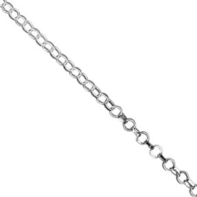 Sterling Silver Mini Belcher Chain - 1m/ 3m | Yoursilver
