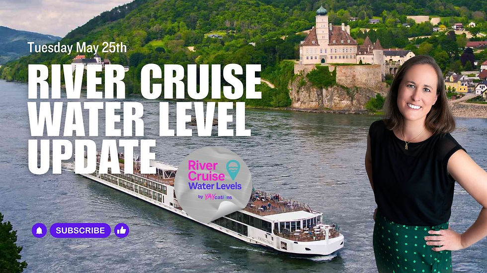 Europe River Levels Report: Low Water Ship-Swaps Near Passau & Rhine ...