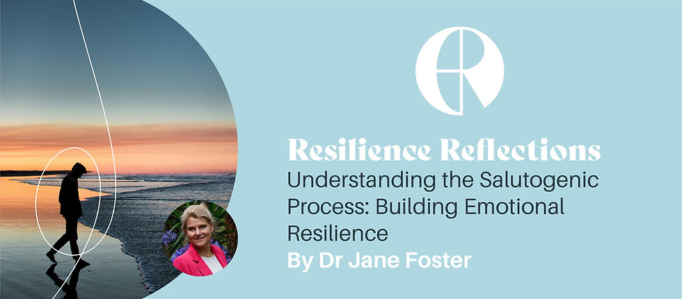 What is the salutogenic process?