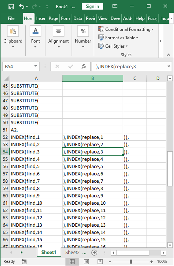 Find And Replace Multiple Values Find And Replace Multiple Values