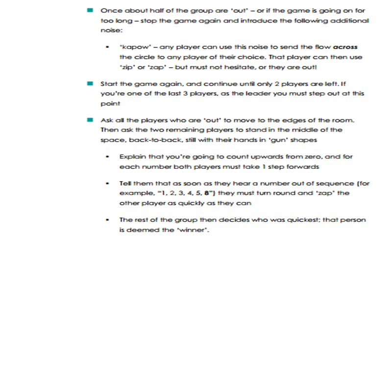 Zip-zap-boing Icebreaker