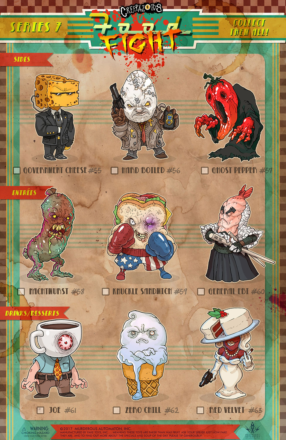 Creepazoids: Food Fight | MurderousAutomaton