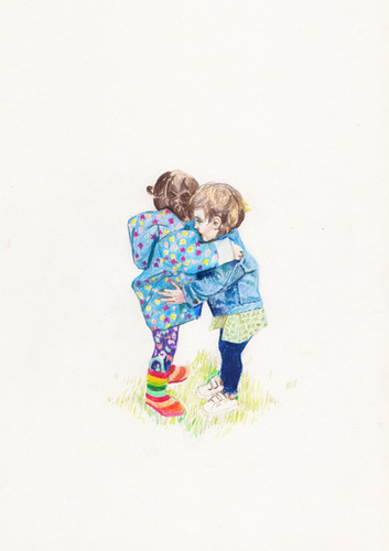 Colour Pencil Drawing Commission (no face) | Clare McGregor Artis