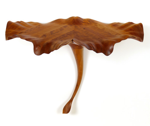 Lalli Flower Petal Shelf | Mark Levin Studio, wood artist